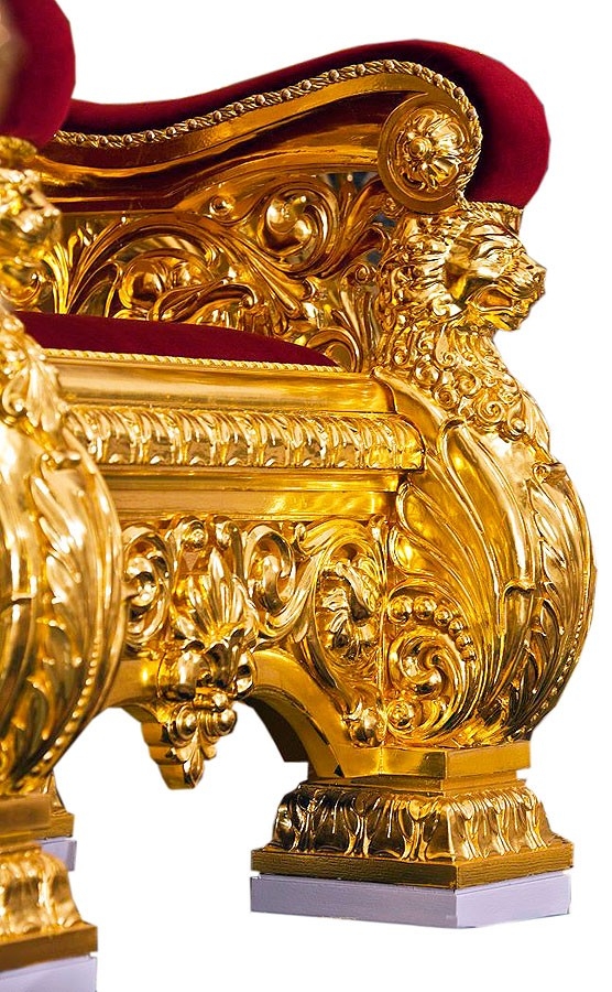 Church furniture: Koursk Bishop throne - Istok Church Supplies