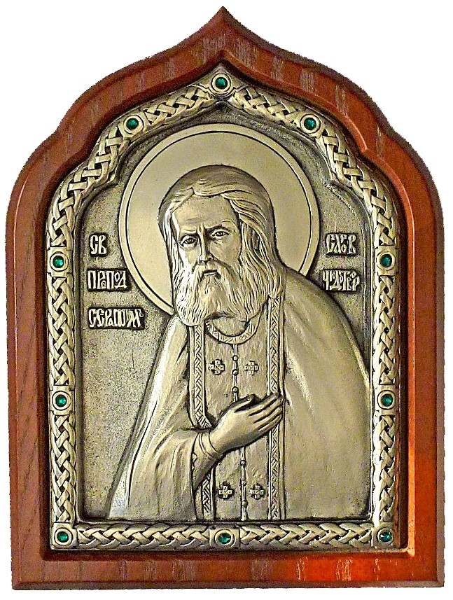Icon of Holy Venerable Seraphim of Sarov - Istok Church Supplies Corp.