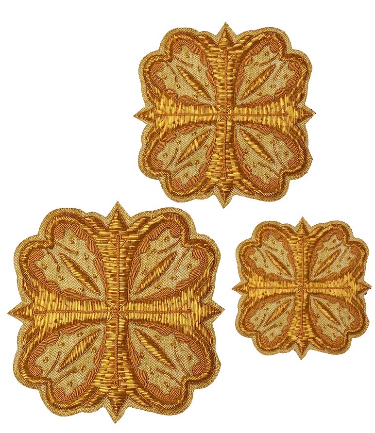 Hand-embroidered crosses - D147 - Istok Church Supplies Corp.