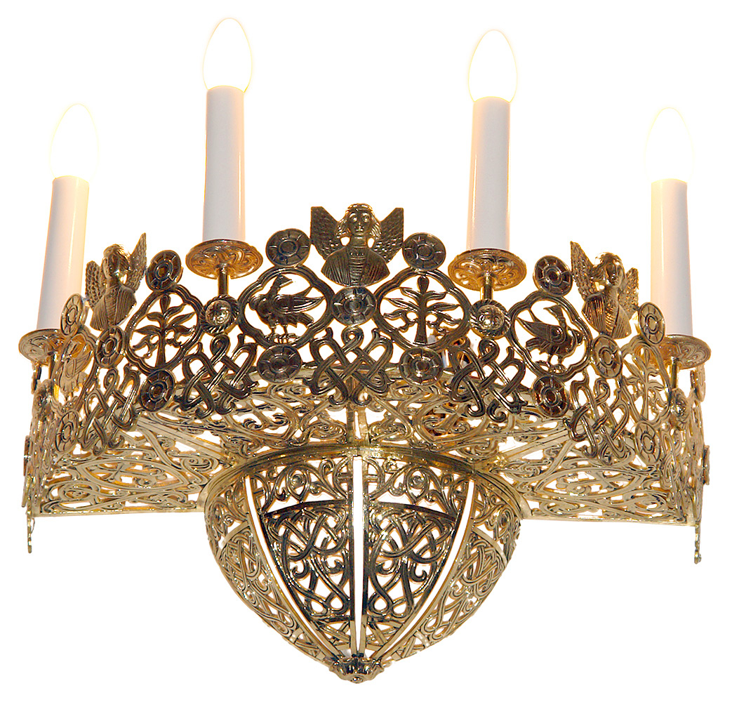 Church wall lamp - 427 (1 light) - Istok Church Supplies Corp.