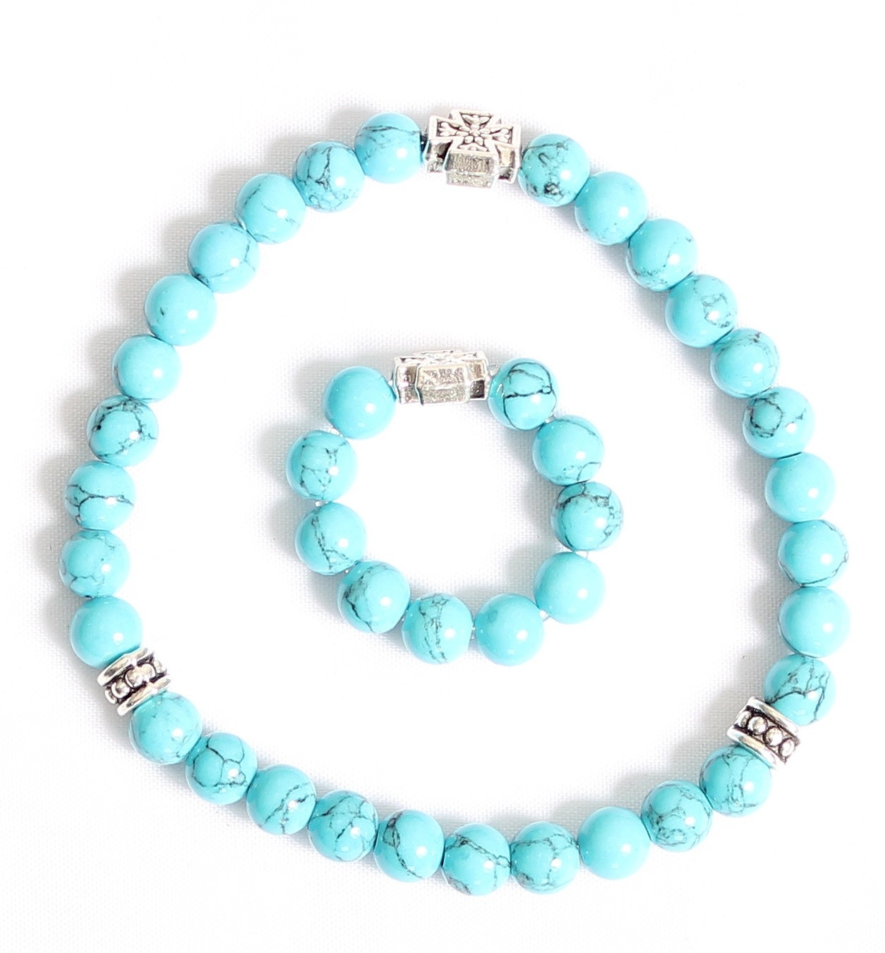 Orthodox prayer rope set (30 + 10 knots) - Turquoise - Istok Church ...