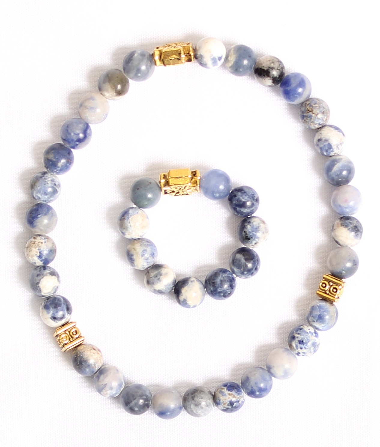 Orthodox prayer rope set (30 + 10 knots) - Lazurite - Istok Church ...