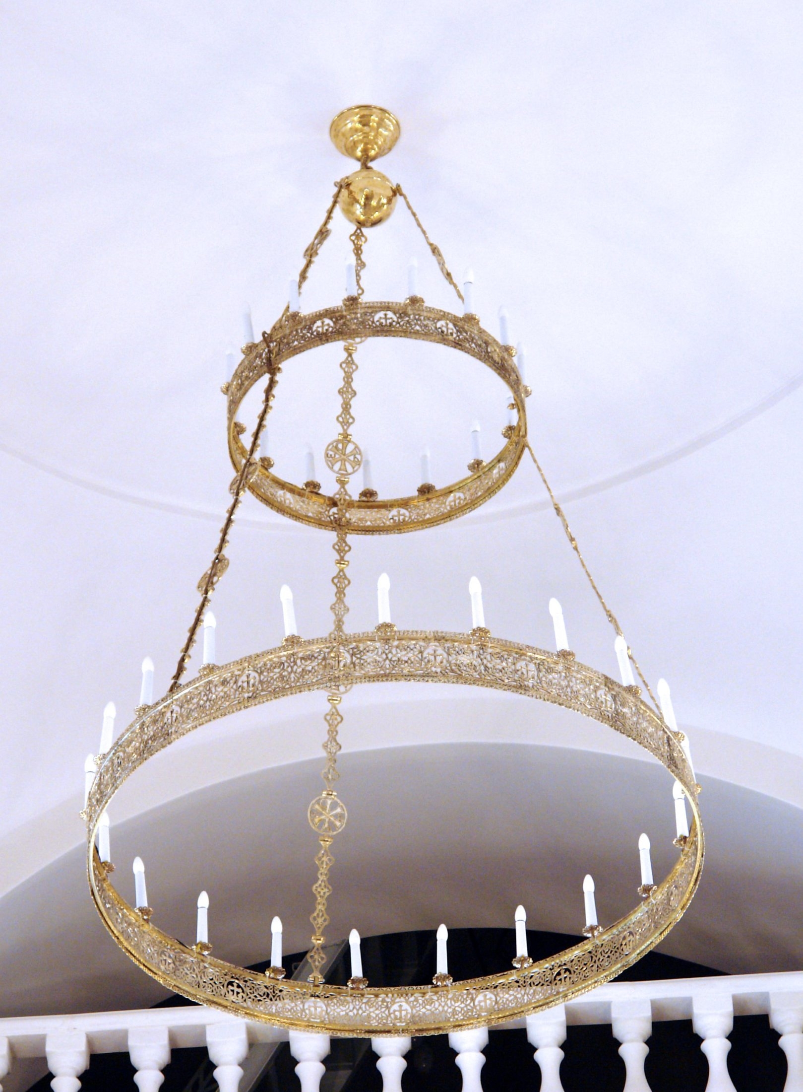 Greek Orthodox horos Birds - 110-3 (36 lights) - Istok Church Supplies ...