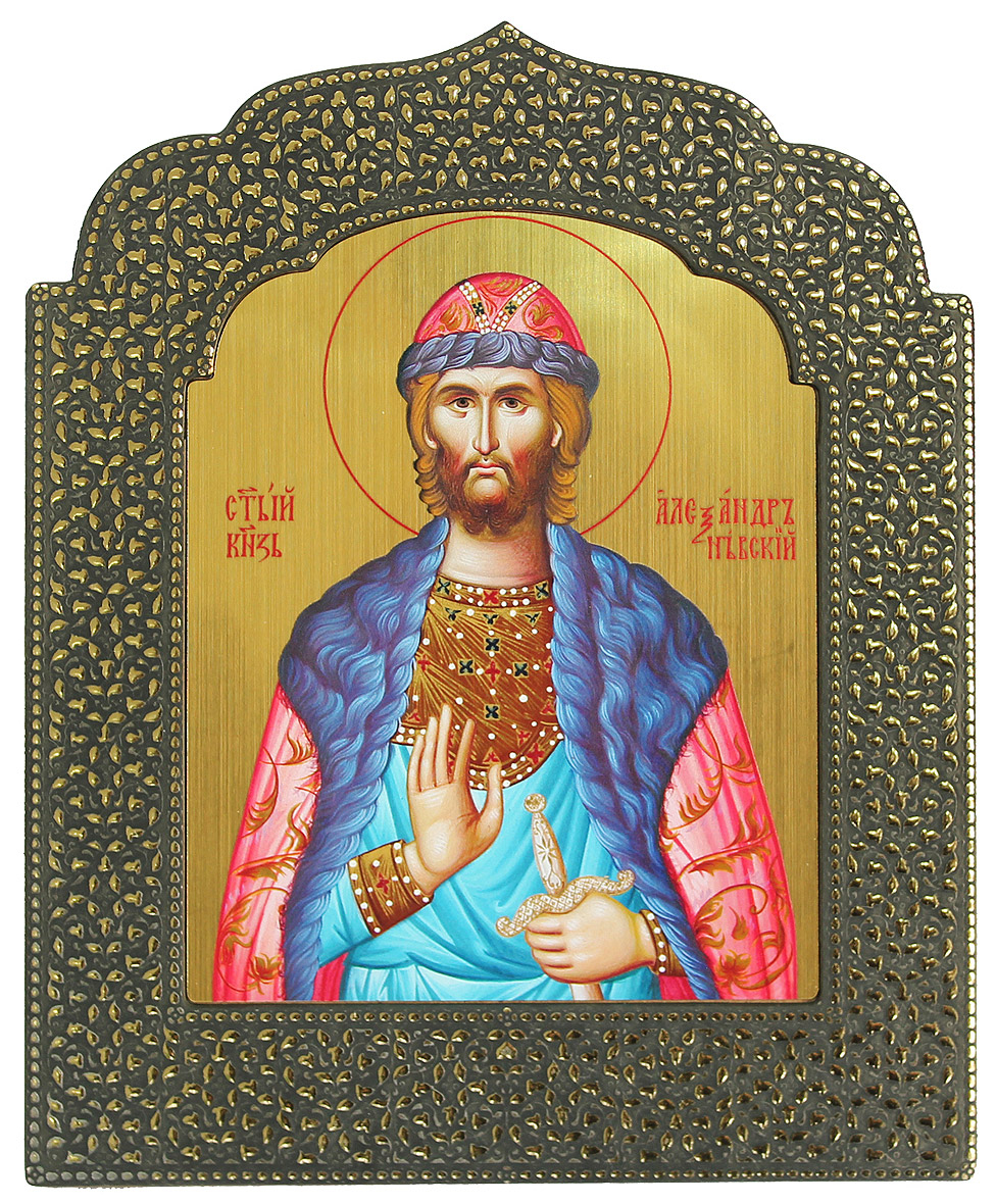 Icon: Holy Right-Believing Great Prince Alexander of Neva - Istok ...