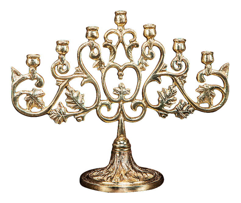Seven Branch Candle Stands and Altar Candelabra of Church