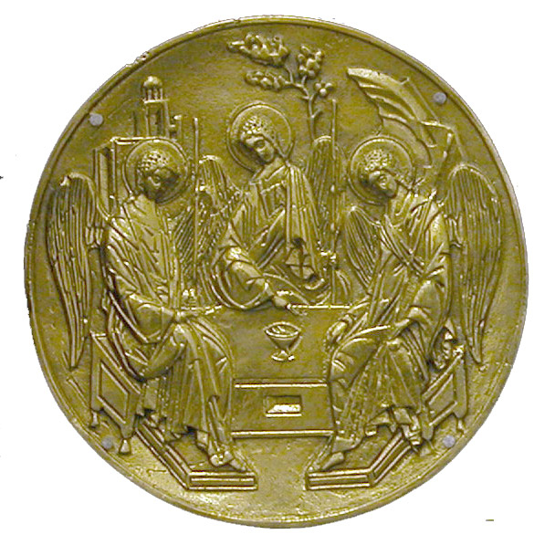Metal icon: Holy Trinity - Istok Church Supplies Corp.