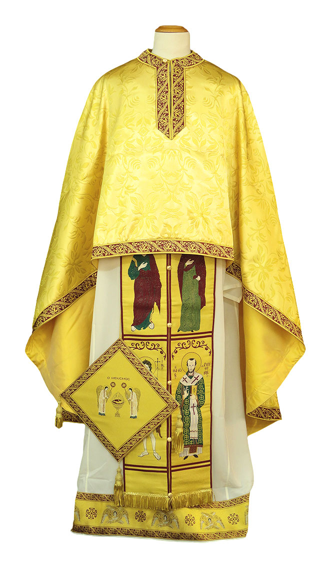 Greek Priest vestments - The Great Archpriest - Istok Church Supplies Corp.
