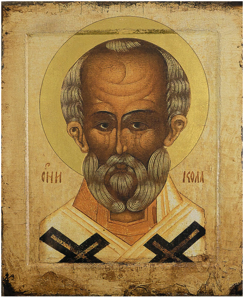 Icon: Holy Hierarch St. Nicholas the Wonderworker - NC21 - Istok Church ...
