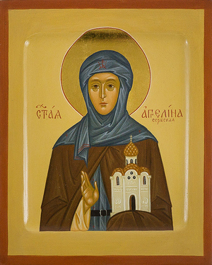Icon: St. Angelina of Serbia - I - Istok Church Supplies Corp.