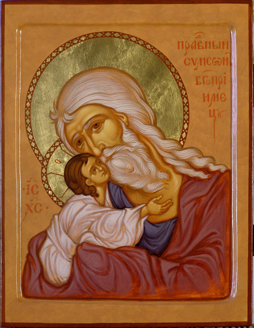 Icon: Holy Righteous Simeon the God-receiver - I3 - Istok Church ...
