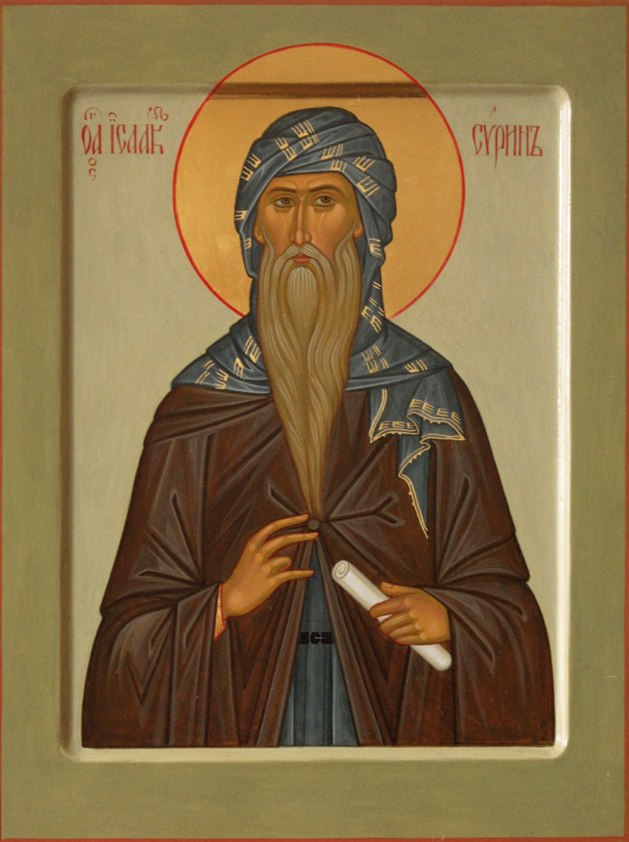 Icon: Holy Venerable Isaac of Syria - L - Istok Church Supplies Corp.