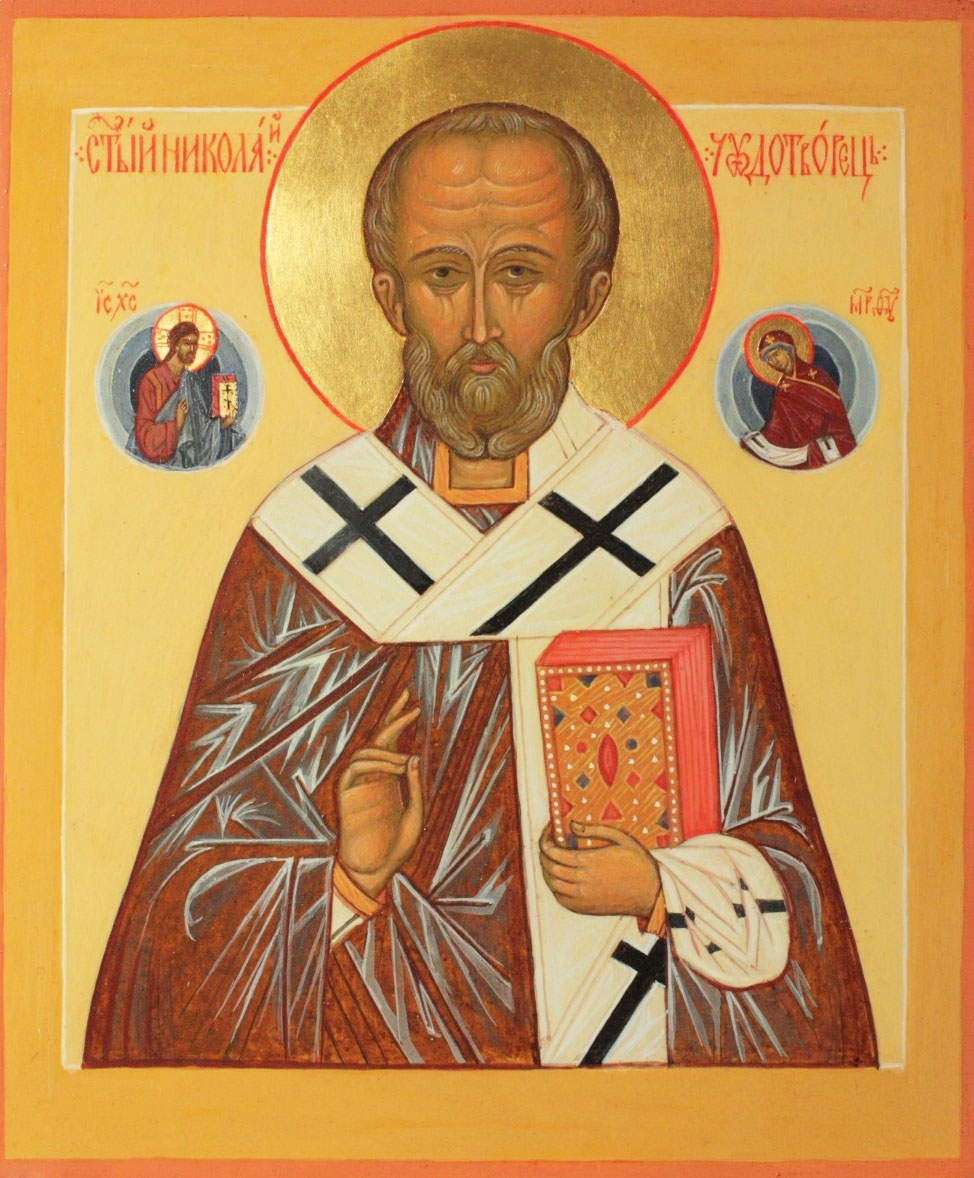 Icon: St. Nicholas the Wonderworker - L2 - Istok Church Supplies Corp.