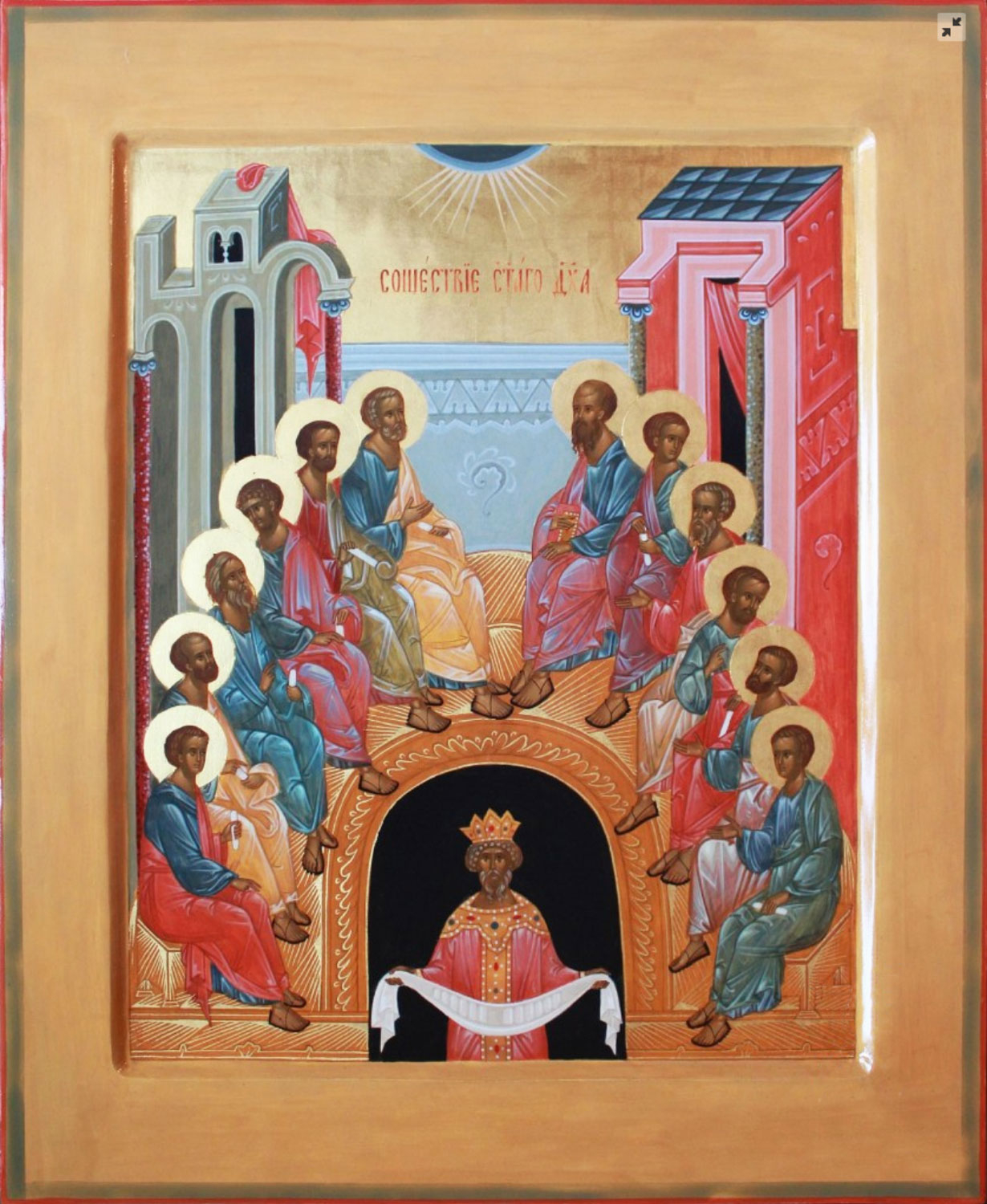 Icon: Holy Pentacost - O - Istok Church Supplies Corp.