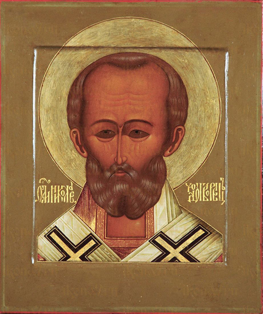 Icon: St. Nicholas the Wonderworker - O5 - Istok Church Supplies Corp.