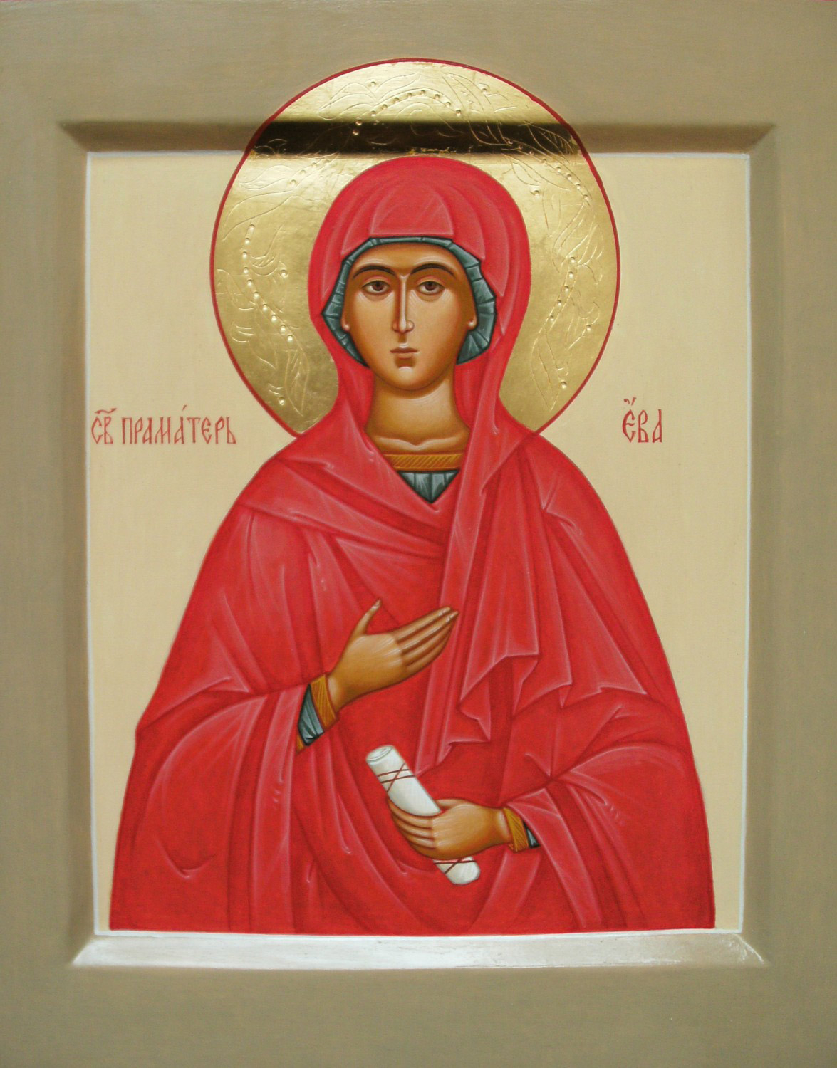 Icon: Holy Fore-Mother Eve - O - Istok Church Supplies Corp.